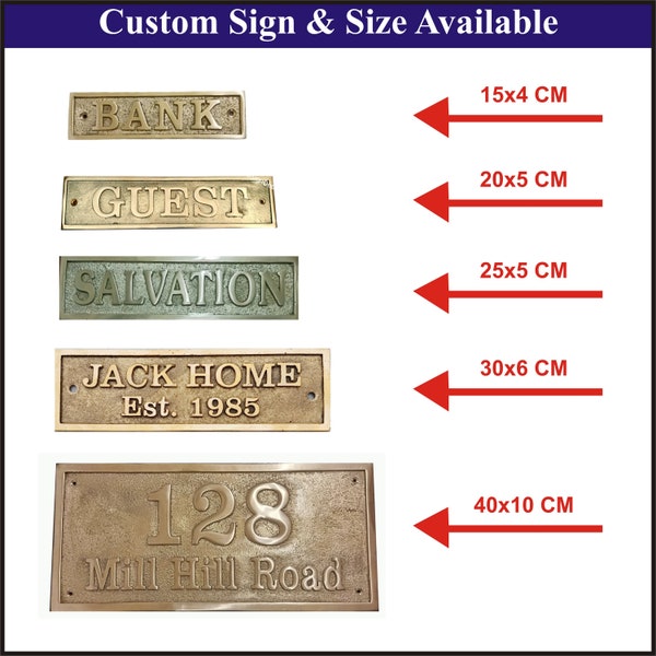 Outdoor Plaques for Recognition - Etsy