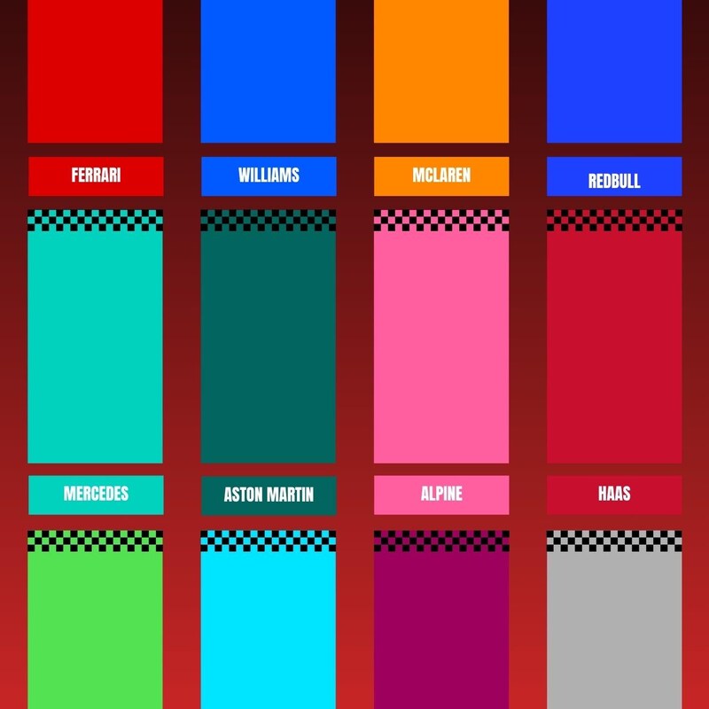 F1 Mini Legos Display Background - Etsy