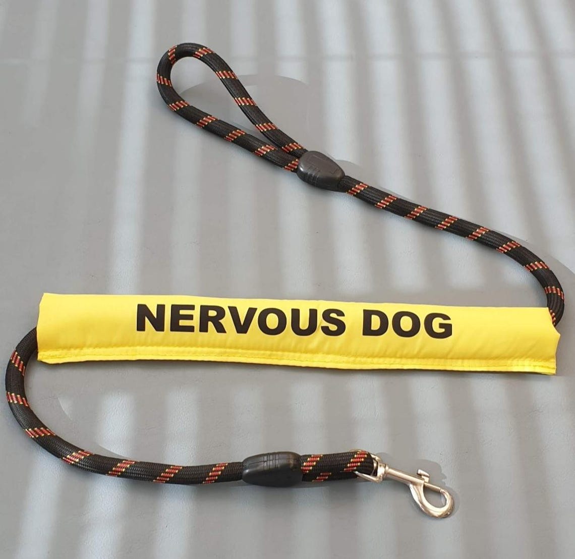 Dog Lead Sleeve, Lead Wrap, Lead Cover, Lead Slip. NERVOUS, REACTIVE ...