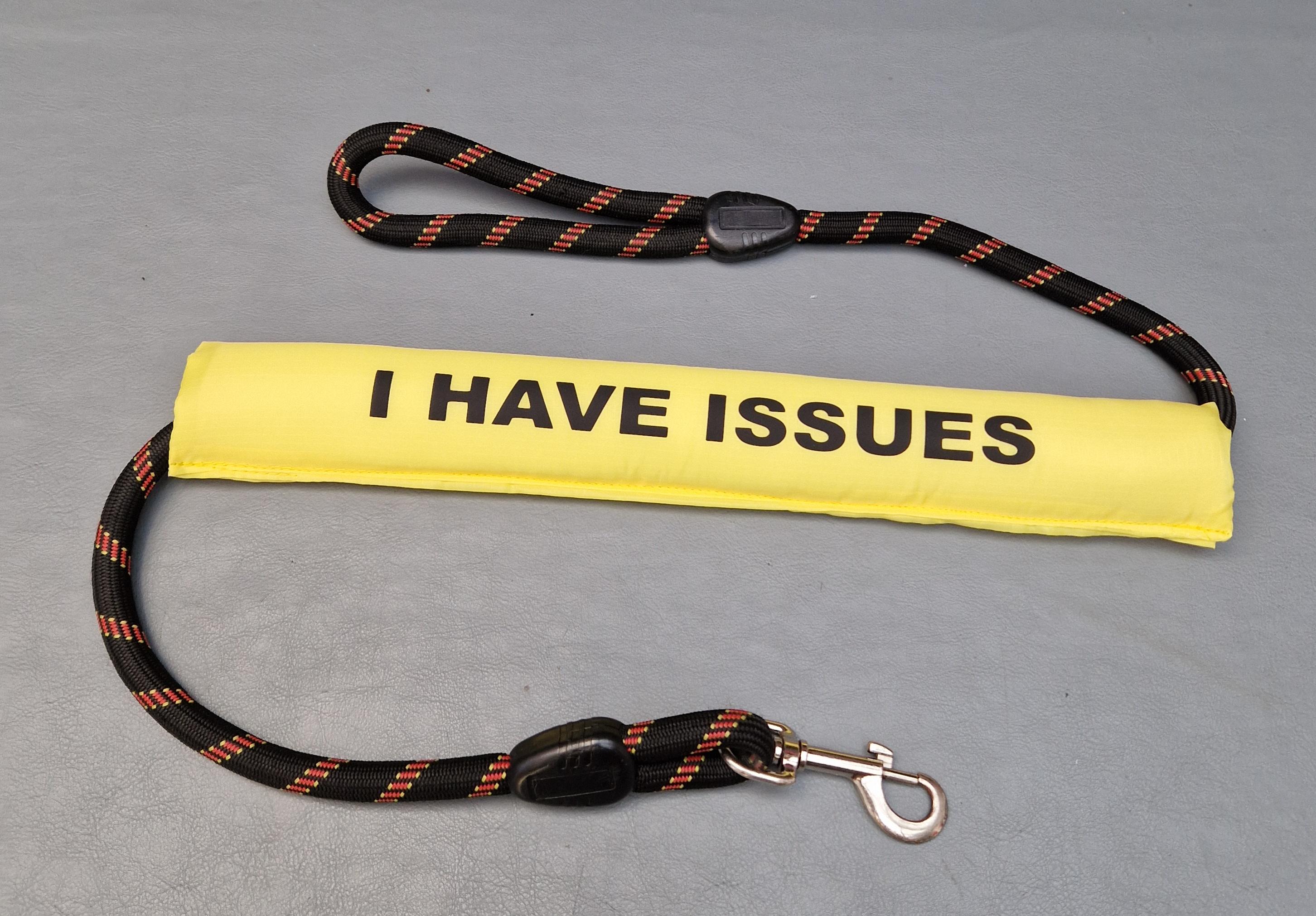 Dog Lead Sleeve, Lead Wrap, Lead Cover, Lead Slip. NERVOUS, REACTIVE ...