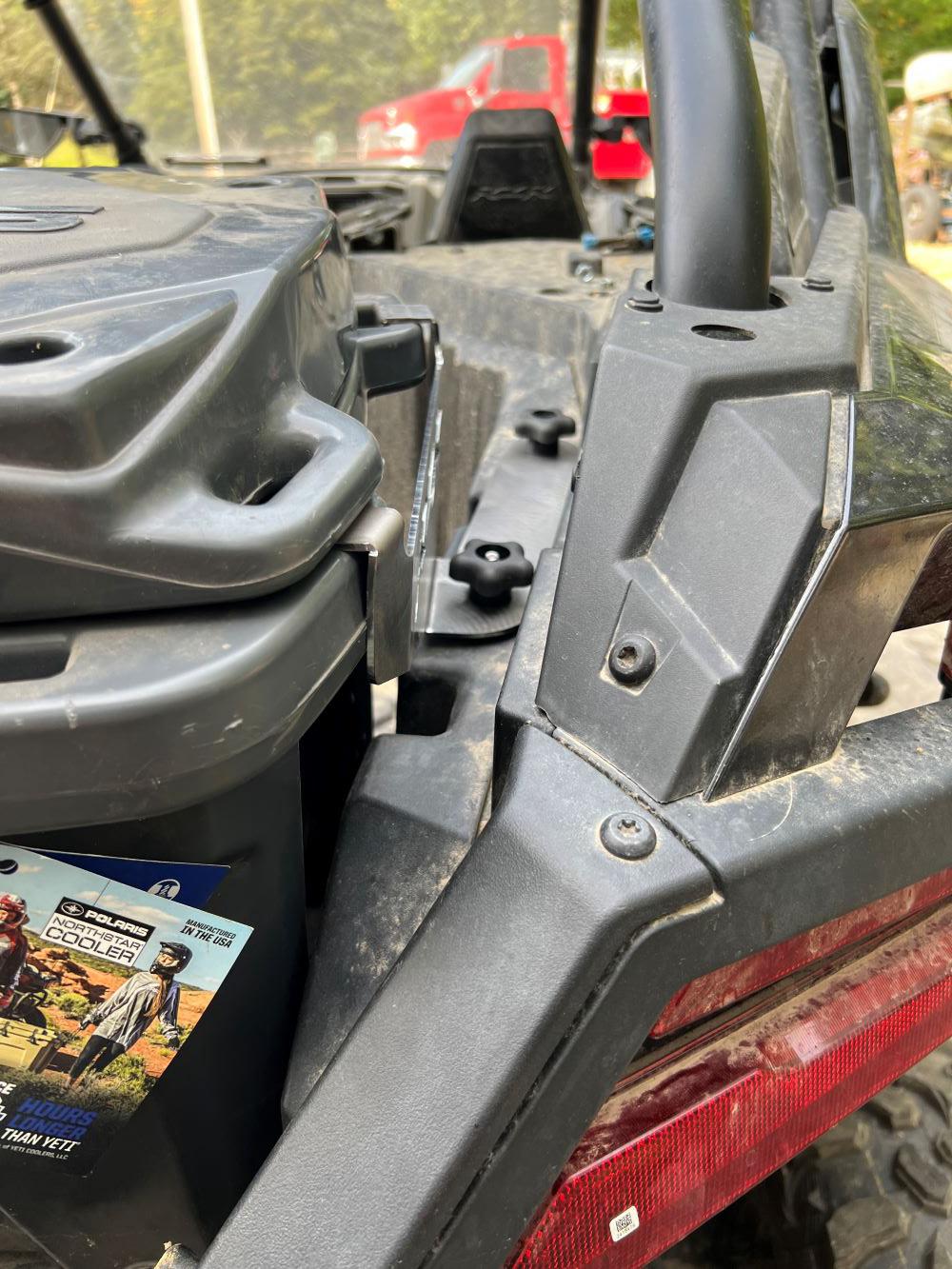 RZR Pro XP and Turbo R Cooler Mount Bracket Powder Coated - Etsy