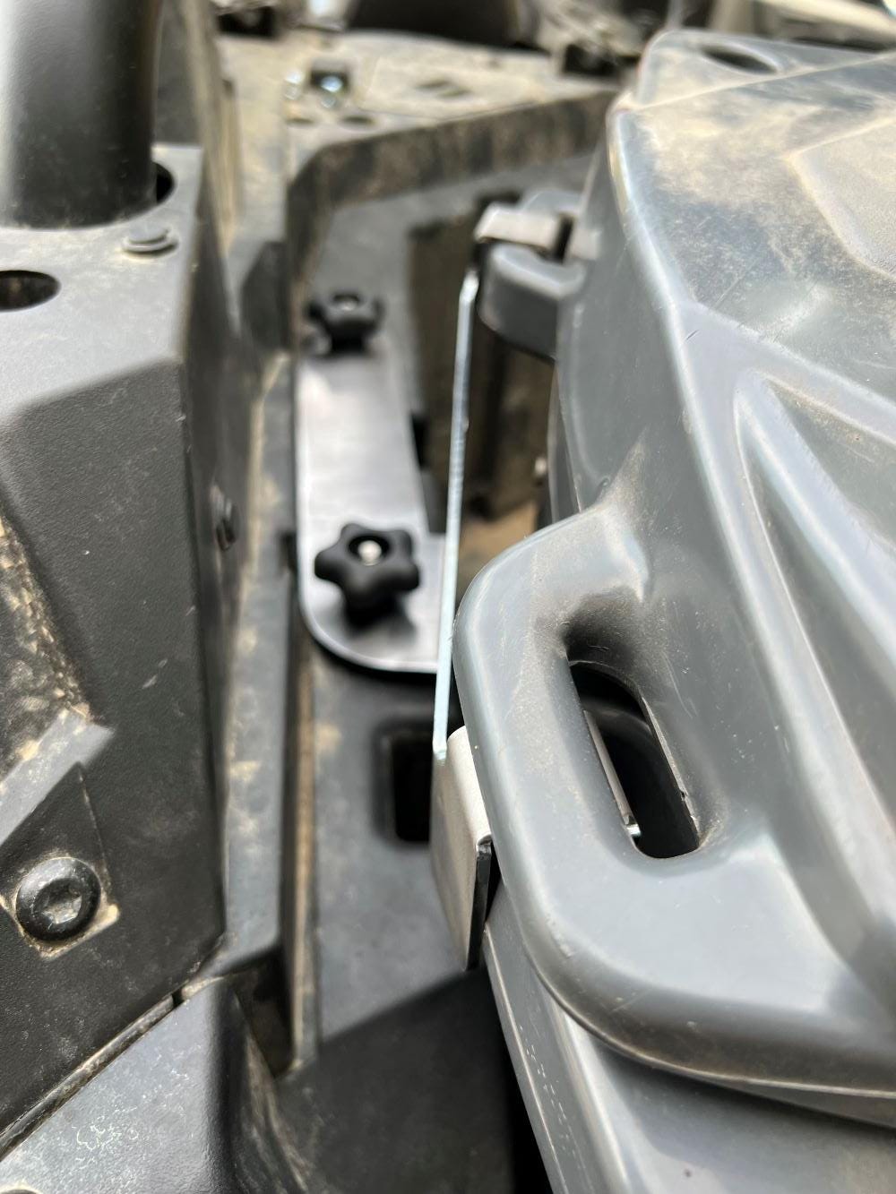 RZR Pro XP and Turbo R Cooler Mount Bracket Powder Coated - Etsy