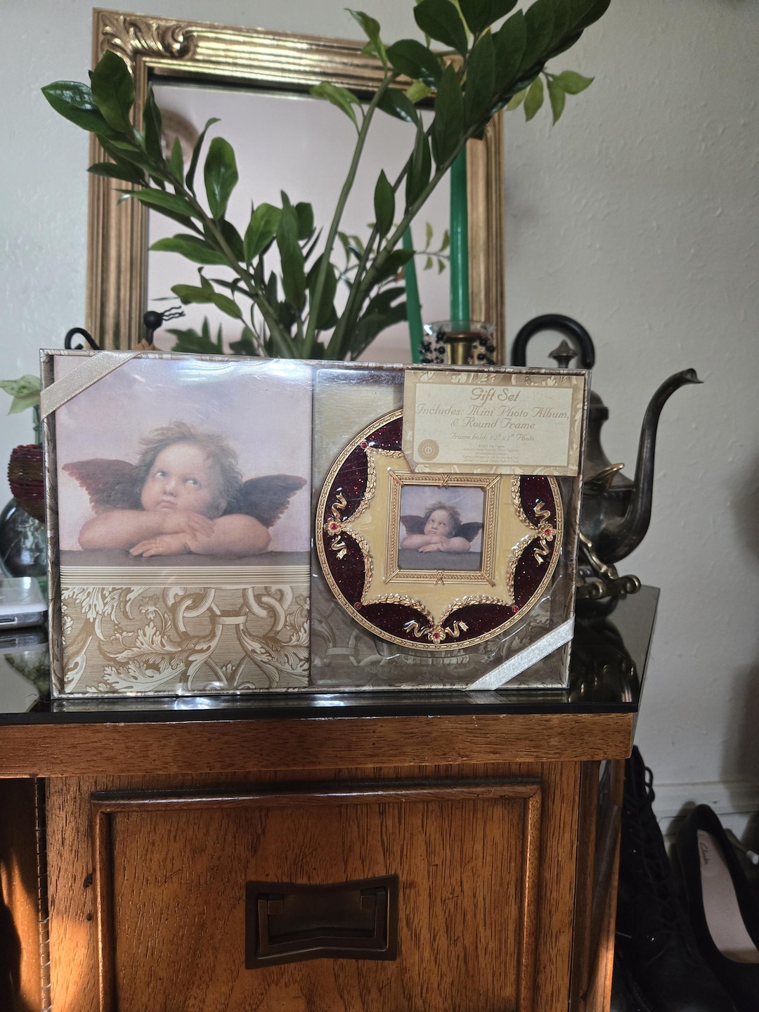 Vintage Tina Higgins Angel Picture Frame and Photo Album Set Unopened ...