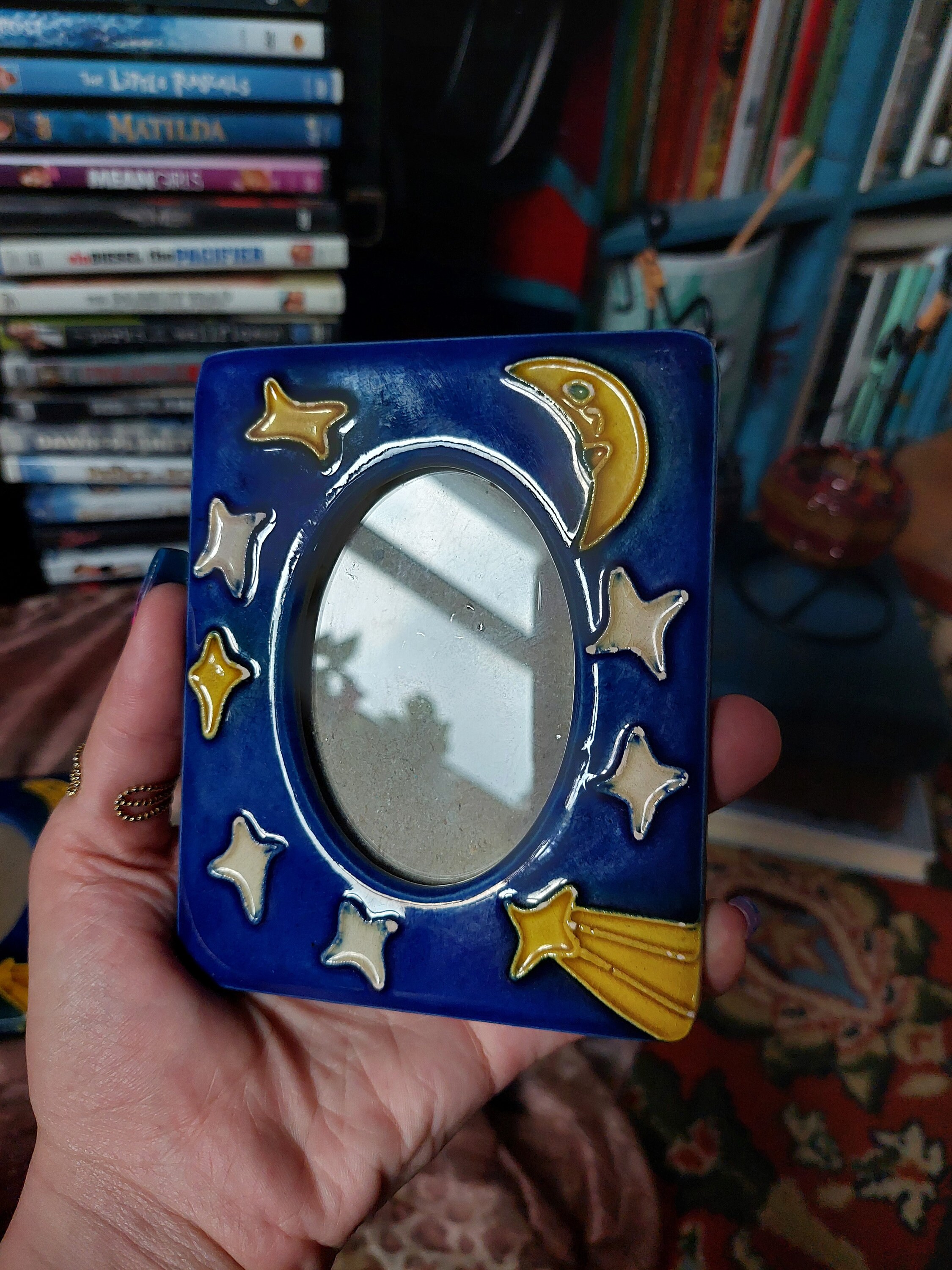 Vintage Lunar Picture Frames Set | Night Sky Mini Picture Frames | 90s ...