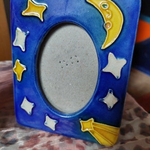 Vintage Lunar Picture Frames Set | Night Sky Mini Picture Frames | 90s ...
