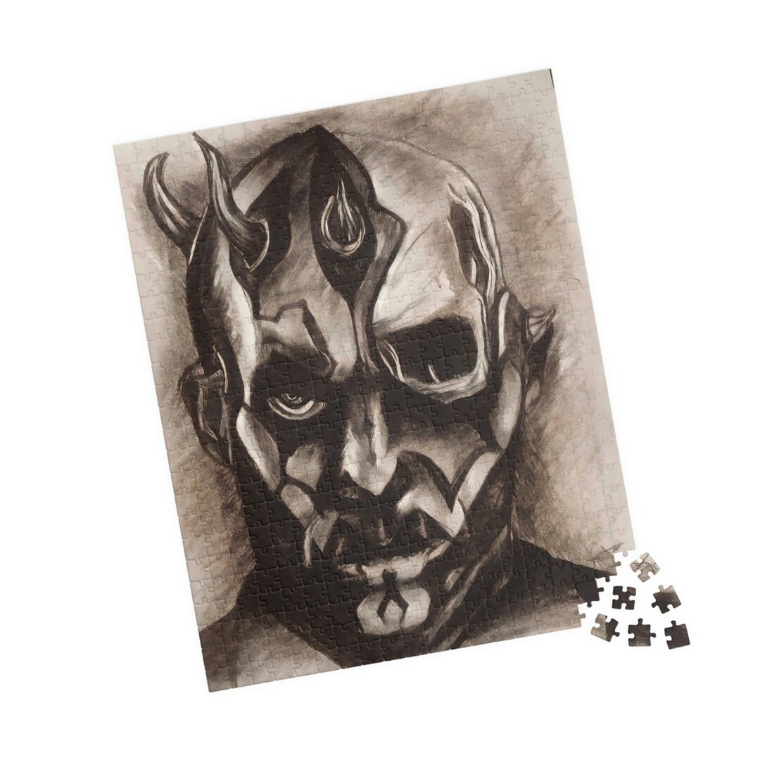 Savage Sith Lord Darth Maul 500 Piece Puzzle - Etsy