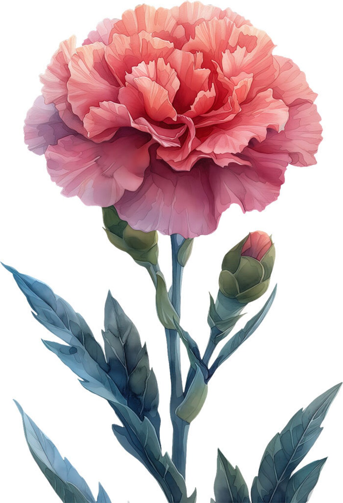 Pink Carnation Flowers - 24 High Quality PNG Images - Transparent ...