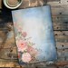 12 Vintage Floral Journal Pages, Junk Journal Kit, Basic Papers ...