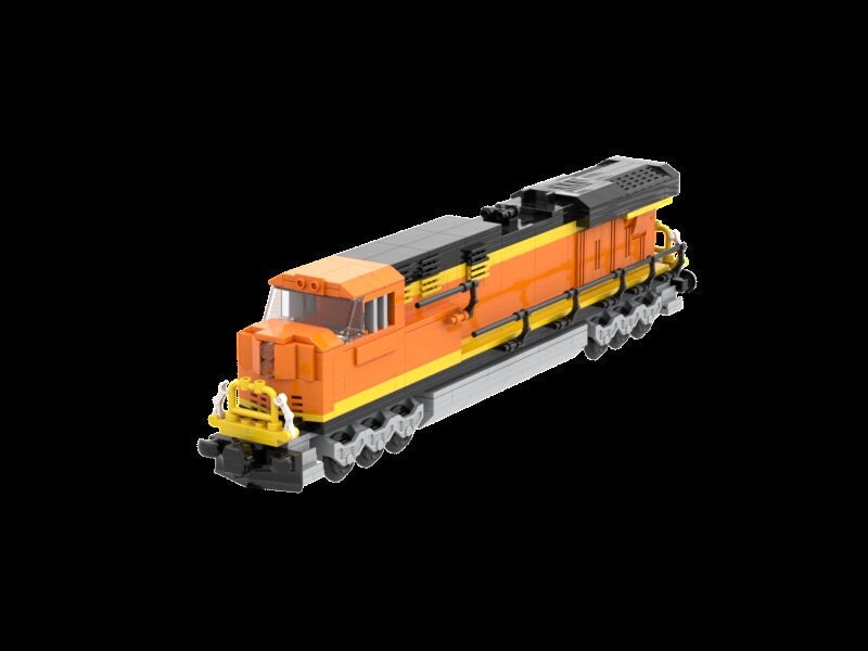 LEGO BNSF Gevo Model - Etsy