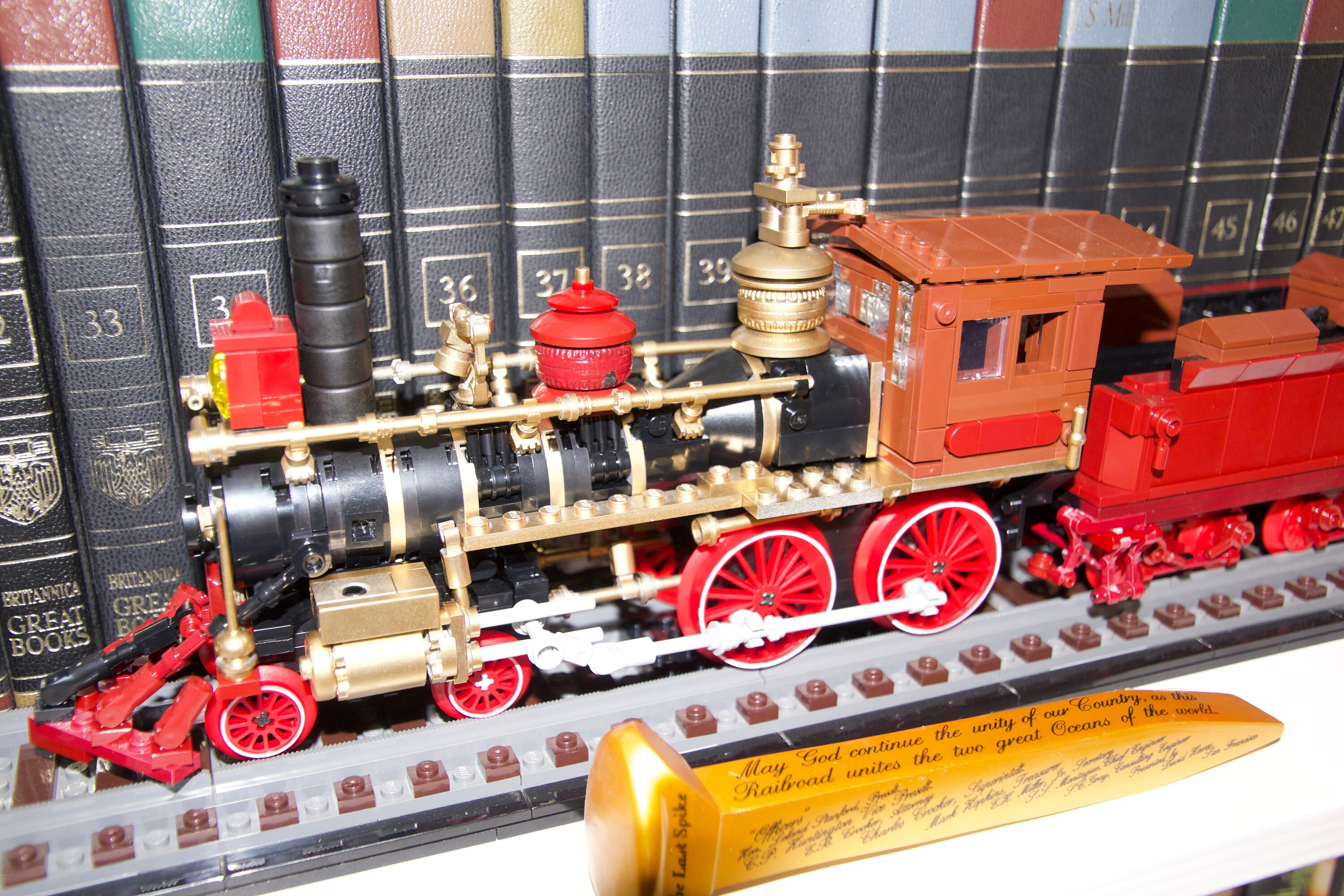 LEGO® Golden Spike Ceremony Models - Etsy