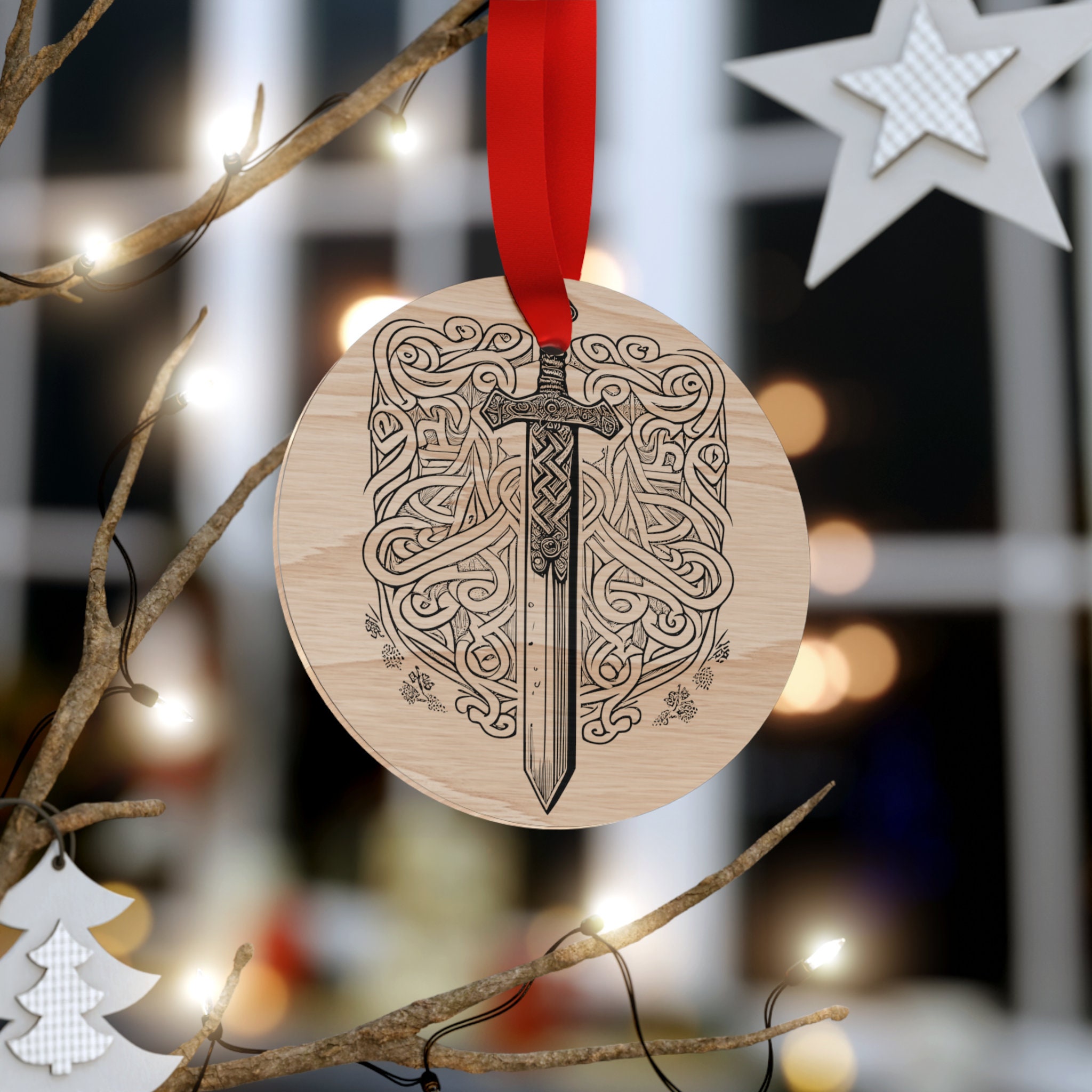 Intricate Celtic Sword Vector Graphics for Laser Cutting |digital ...