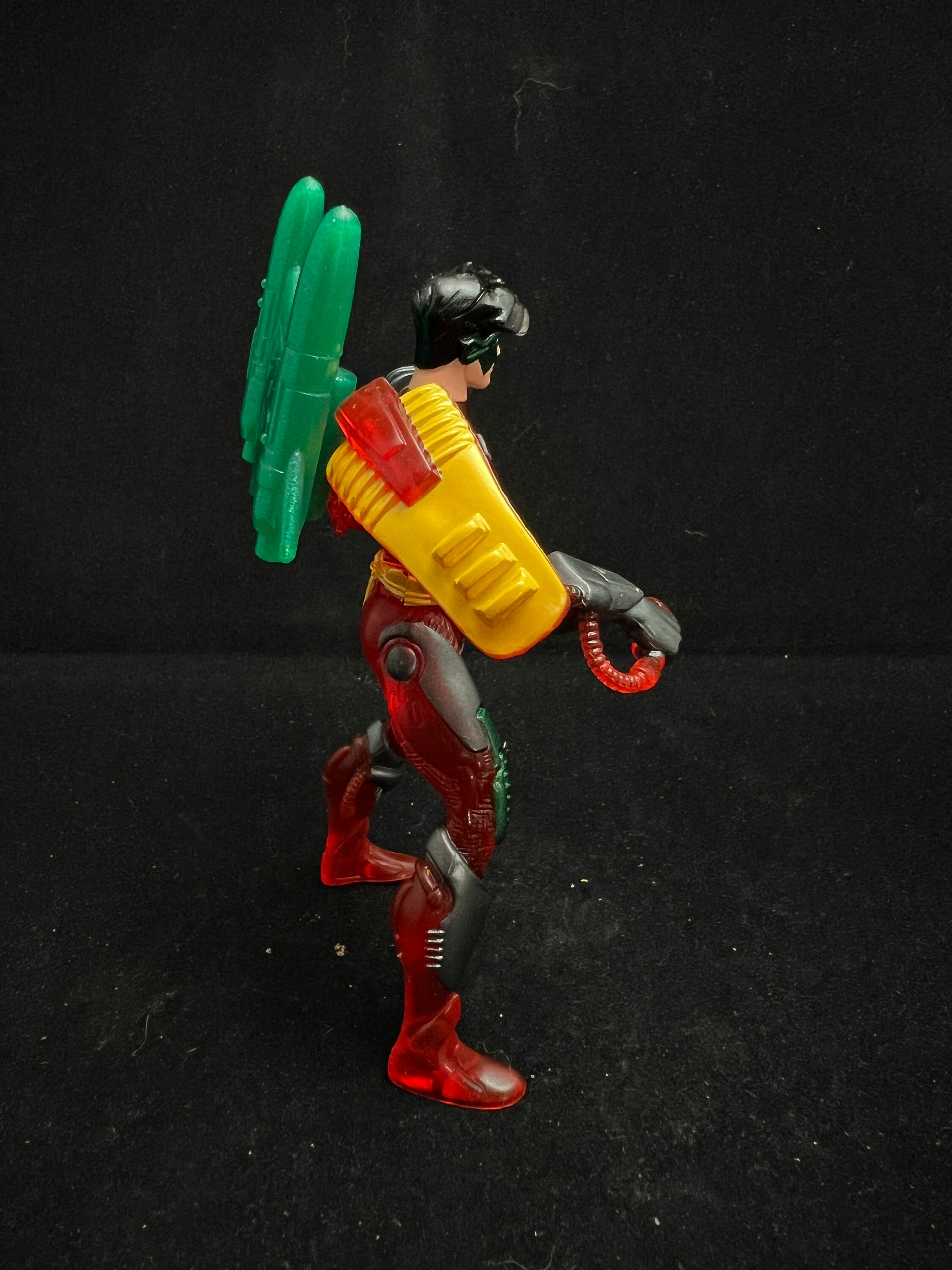 1999 Hasbro Batman Beyond Batlink Firewall Robin W/ Anti-virus Blaster ...