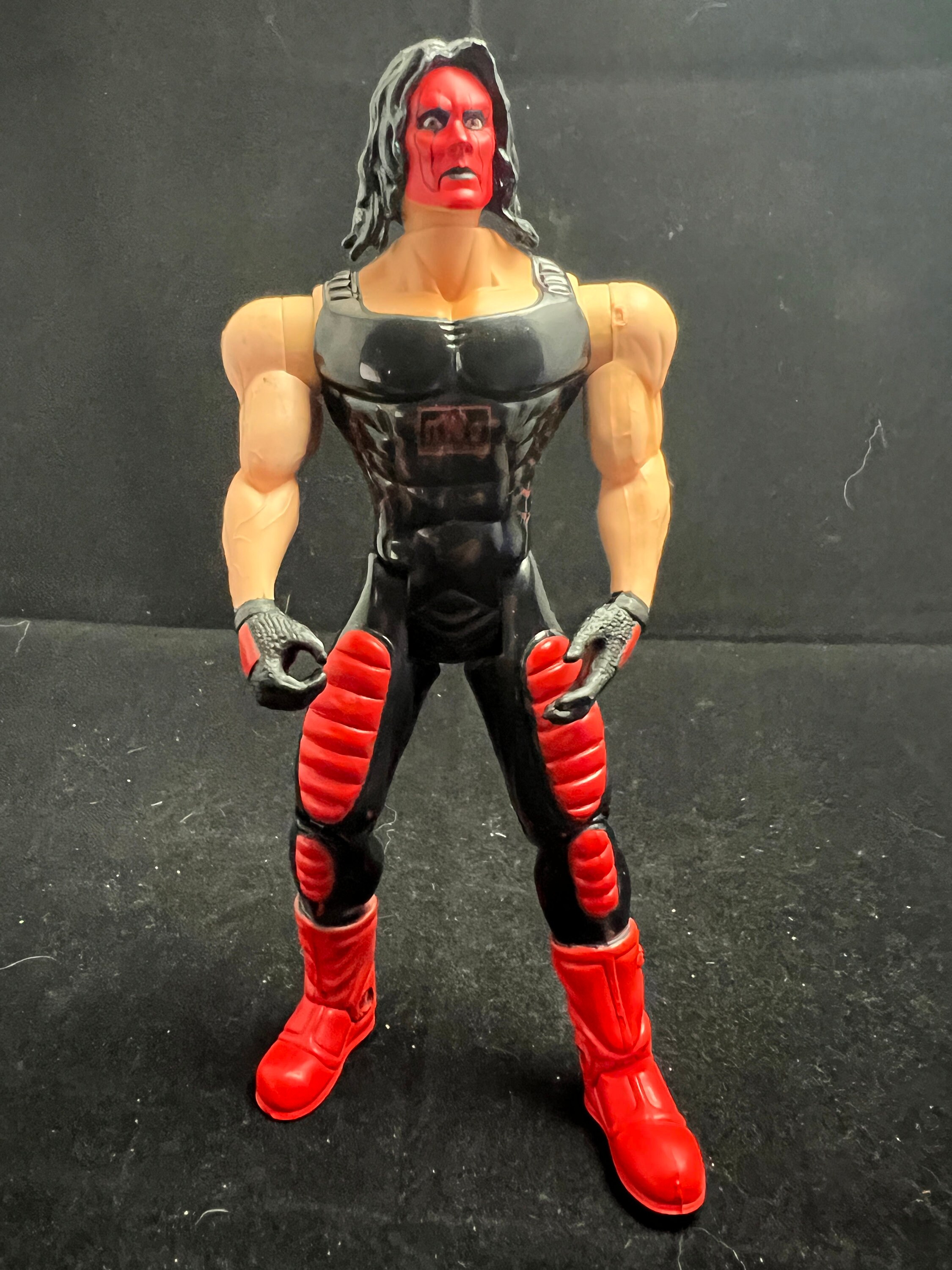 Vintage 1999 WCW Red Sting slam and Crunch Action Figure - Etsy