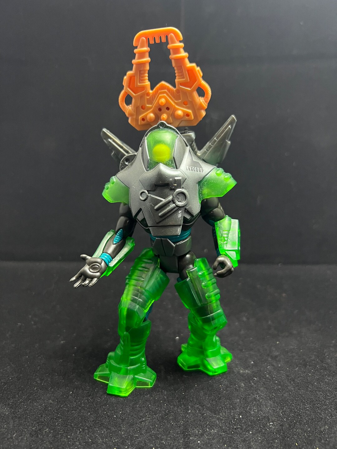 1996 Kenner - Superman Animated Show - Lex Luther - Kryptonite Armor - Etsy