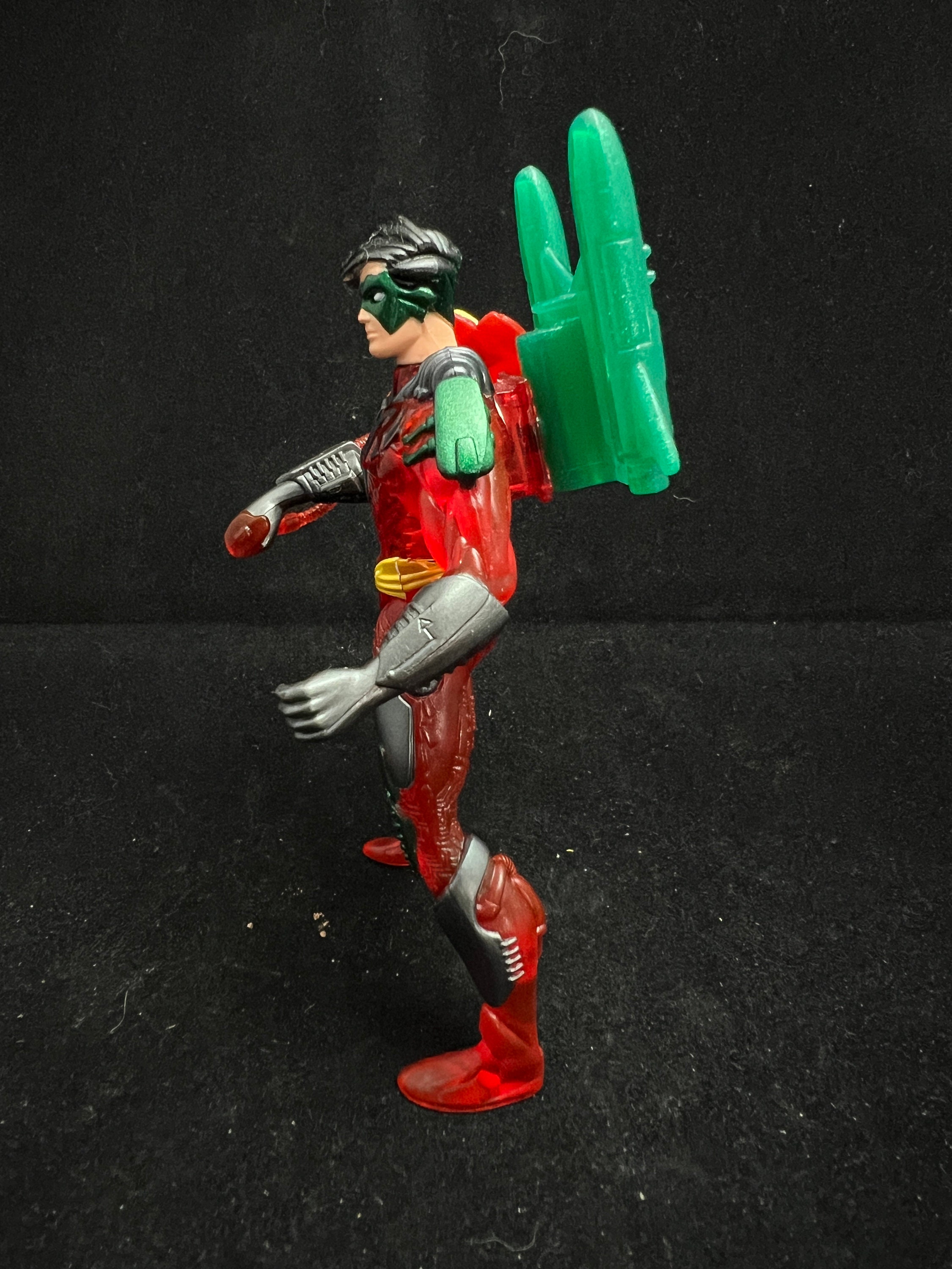 1999 Hasbro Batman Beyond Batlink Firewall Robin W/ Anti-virus Blaster ...