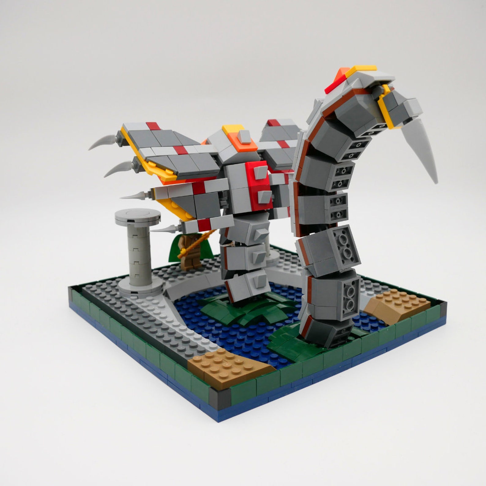 Runescape LEGO Model Using Genuine Lego Bricks Zulrah 596 - Etsy