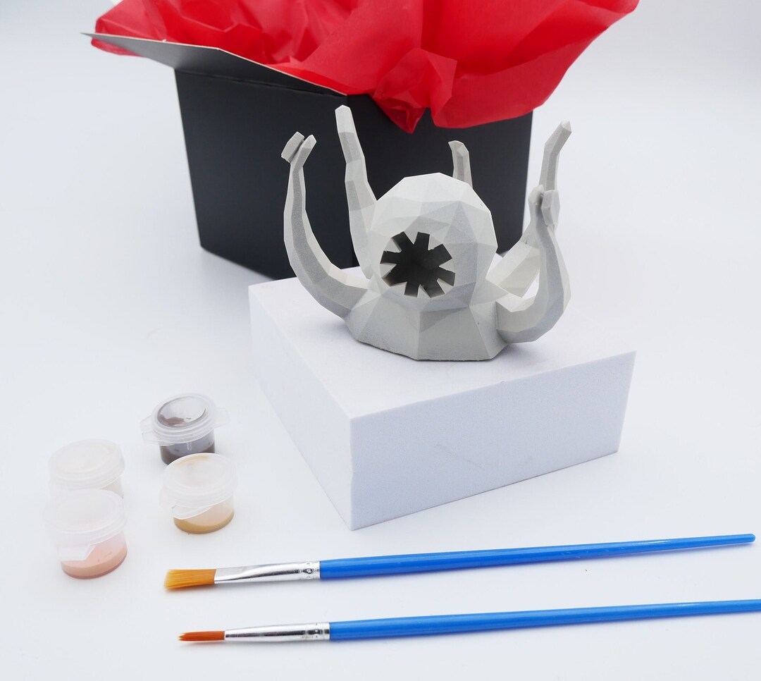Runescape Kraken DIY Gift Set 3 SIZES 3D Printed Model Paint Your Very ...