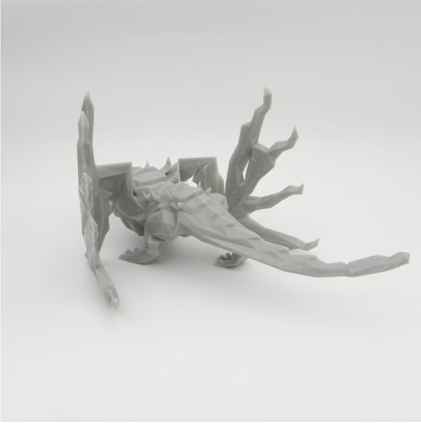 Runescape Vorkath 3 SIZES 3D Printed Pet Vorki or Vorkath - Etsy