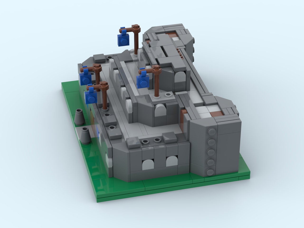 Runescape LEGO Set Lumbridge Castle 356 Pc's REAL - Etsy