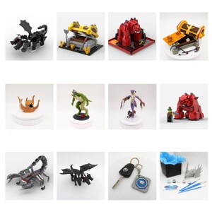 Runescape LEGO Model Using Genuine Lego Bricks Zulrah 596 Pc's REAL ...