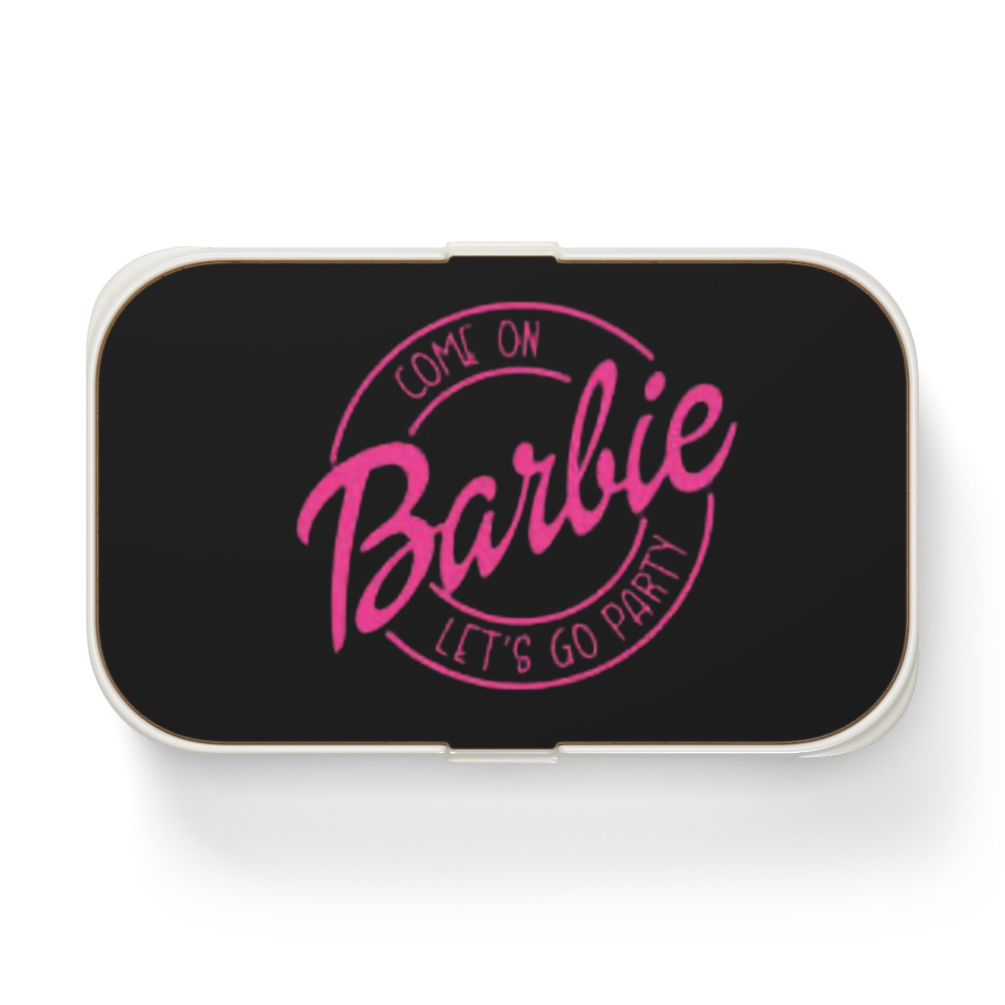 Come On Barbie Lets Go Party Bento Lunch Box Designed & Sold By Sarran Mu