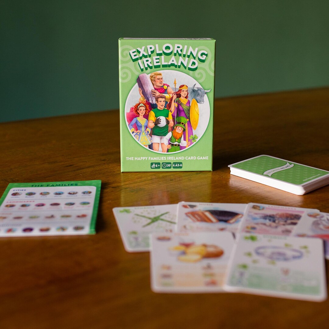 Exploring Ireland Card Game – Family Fun With a Cultural Twist! - Etsy