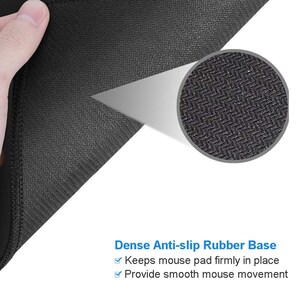 Handmade Rug Mouse Pad Vintage Carpet Rubber Mousemat for Home Office ...