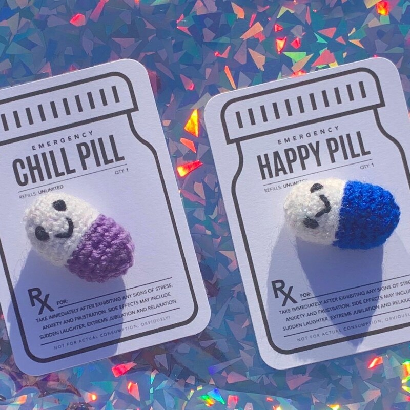 Happy Pill - Etsy