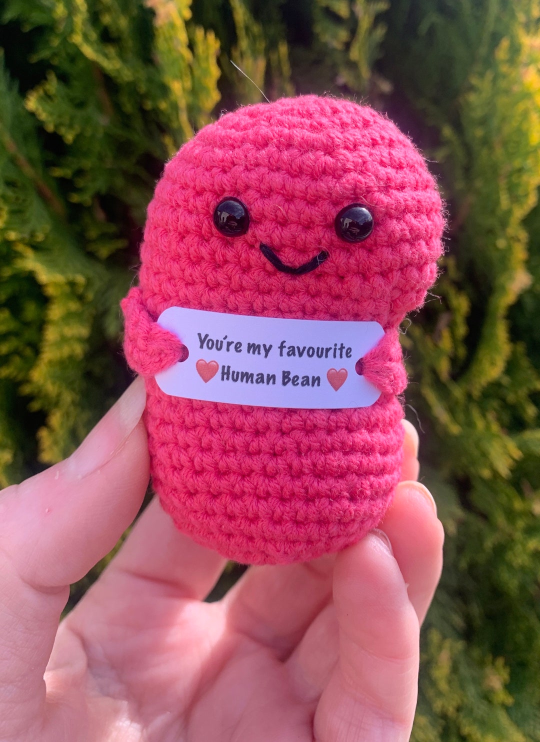 Hand Crocheted “human Bean” Jelly Bean - Etsy