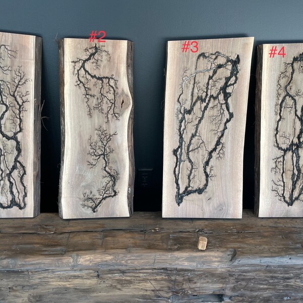 Electrocuted Wood - Etsy