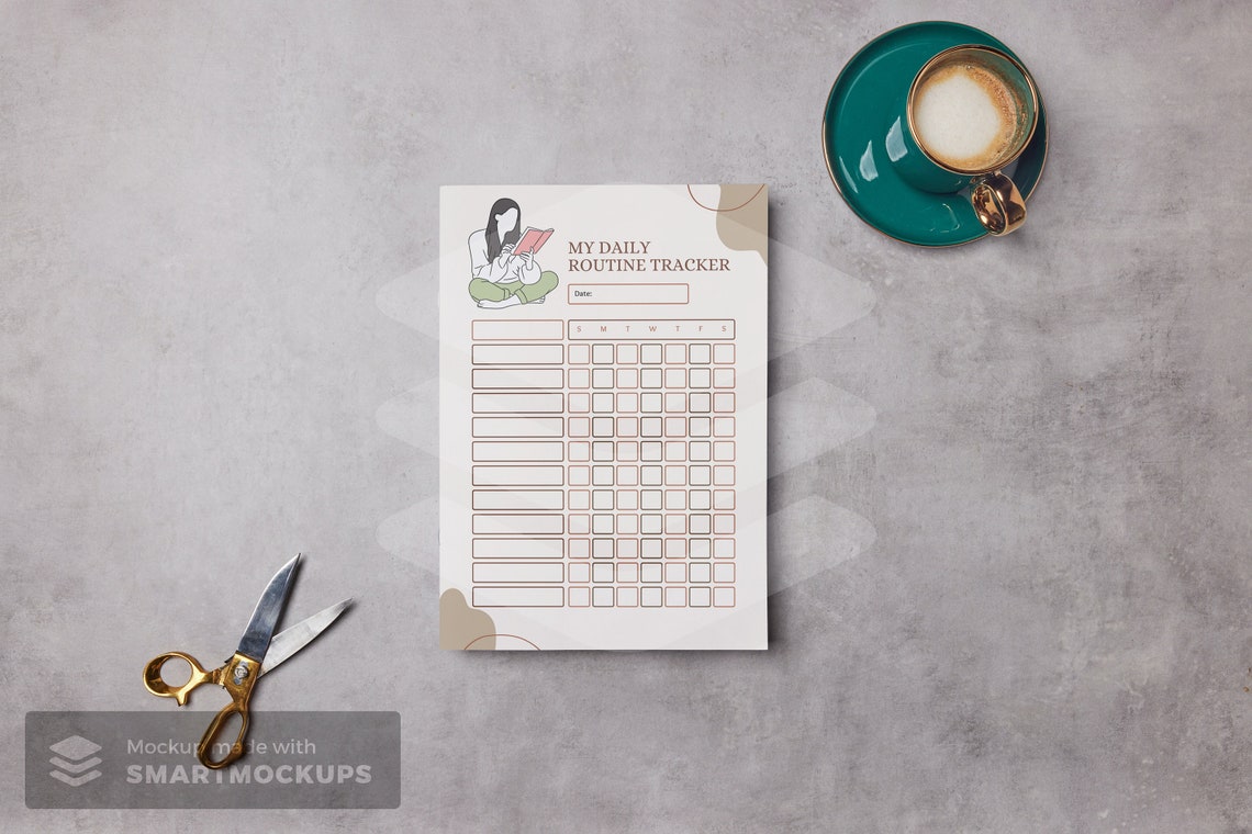 Daily Routine Checklist/tracker Printable - Etsy