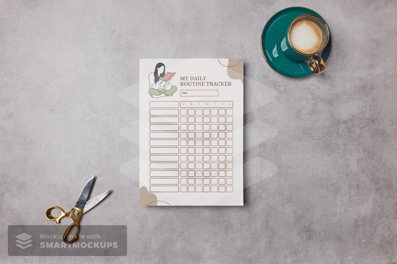 Daily Routine Checklist/tracker Printable - Etsy