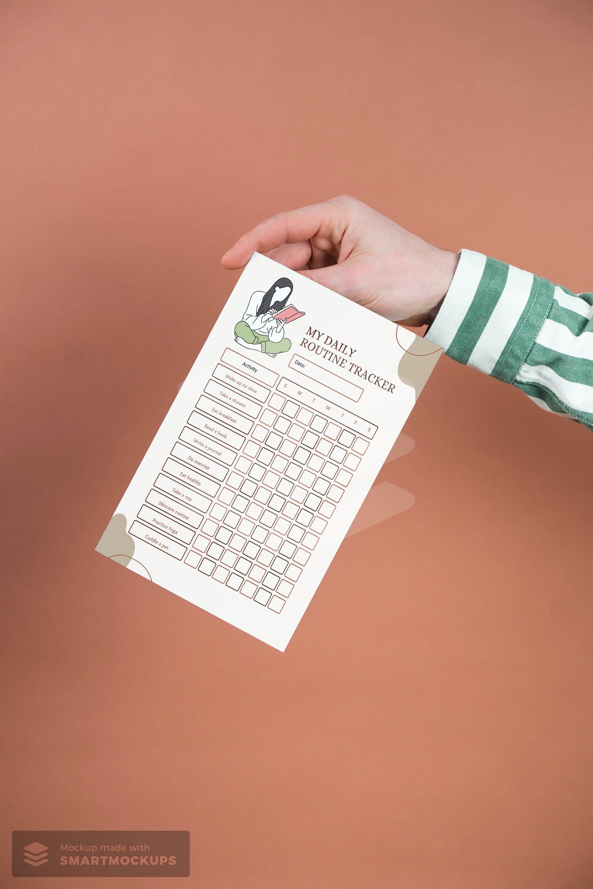 Daily Routine Checklist/tracker Printable - Etsy