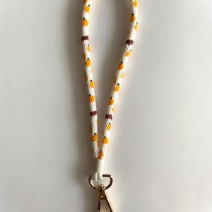 Indigenous Beaded Keychain Lanyard Handmade Wristlet Key Holder - Etsy