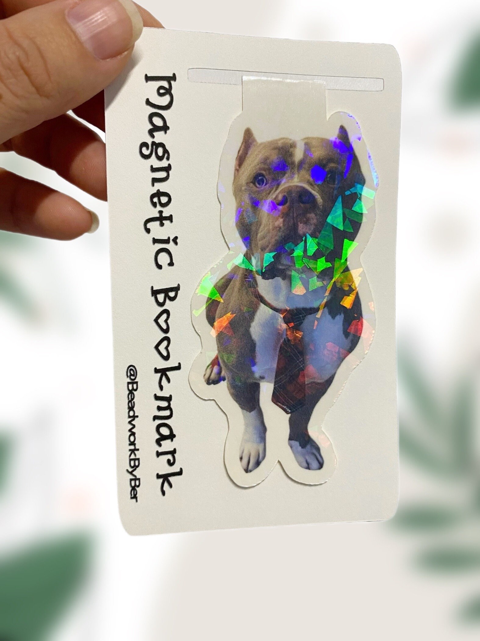 Customized Magnetic Bookmarks With Holographic Shine - Etsy