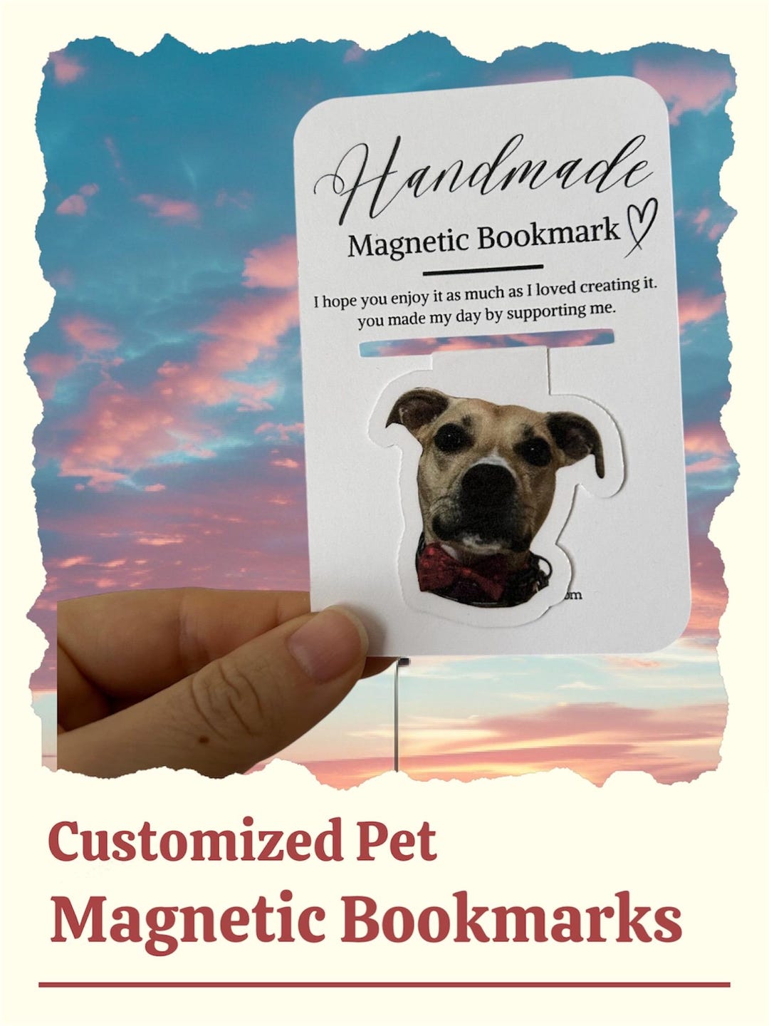 Customized Magnetic Bookmarks With Holographic Shine - Etsy