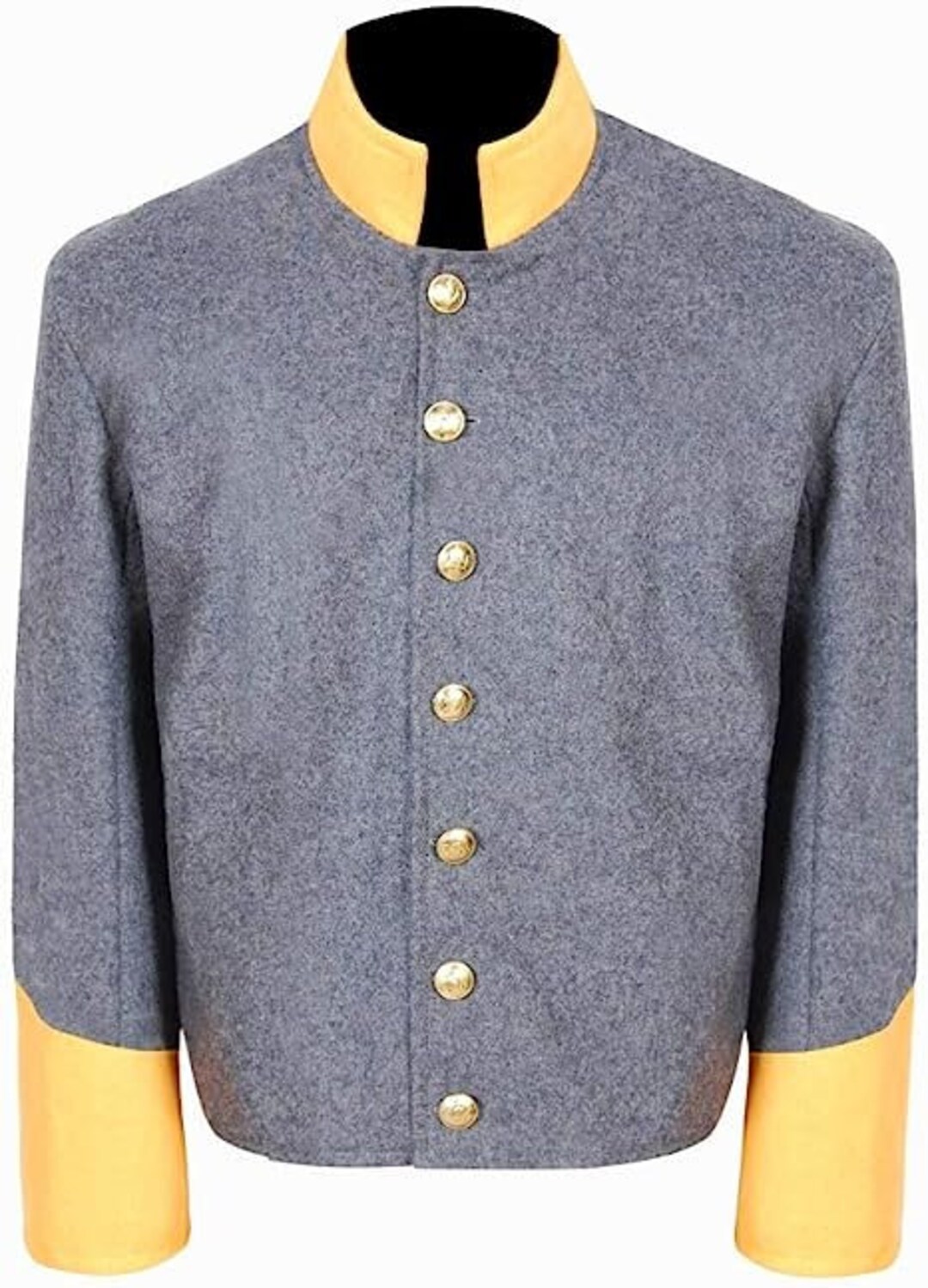 US Civil War Confederate Cavalry Officer's Rank Yellow - Etsy