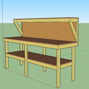 DIY Easy Workbench Plans!! - Etsy