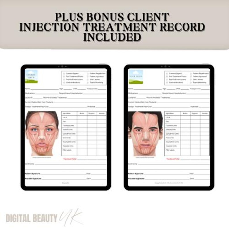 Botox Injection Guide Plus Reconstitution & Dosing Chart + Free ...