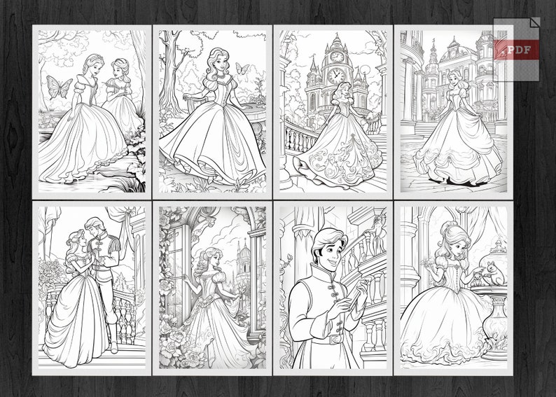 Cinderella Story A4 Coloring Page Beautiful Women Coloring Page 45 ...