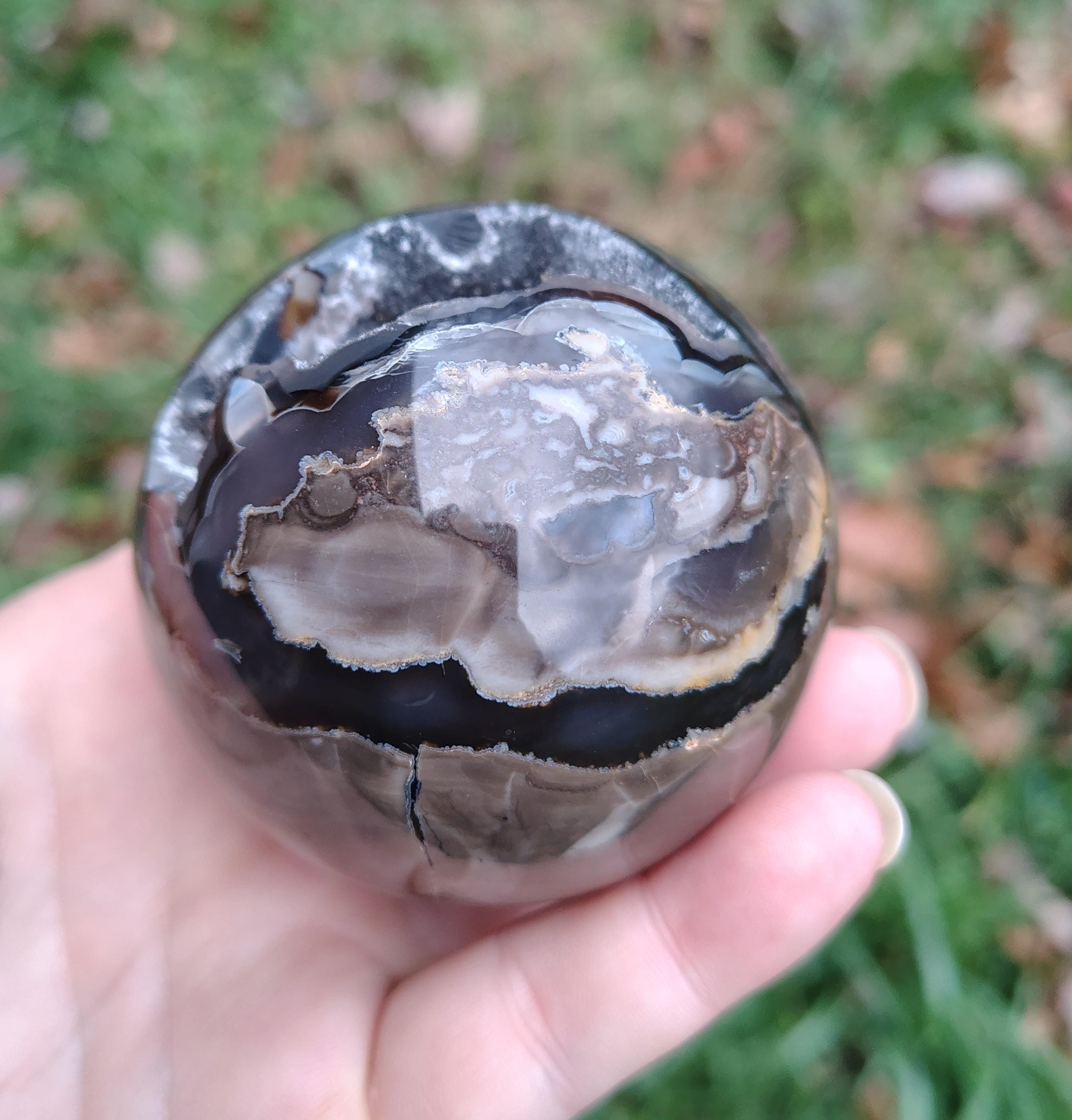 Volcano Agate Spheres - Etsy
