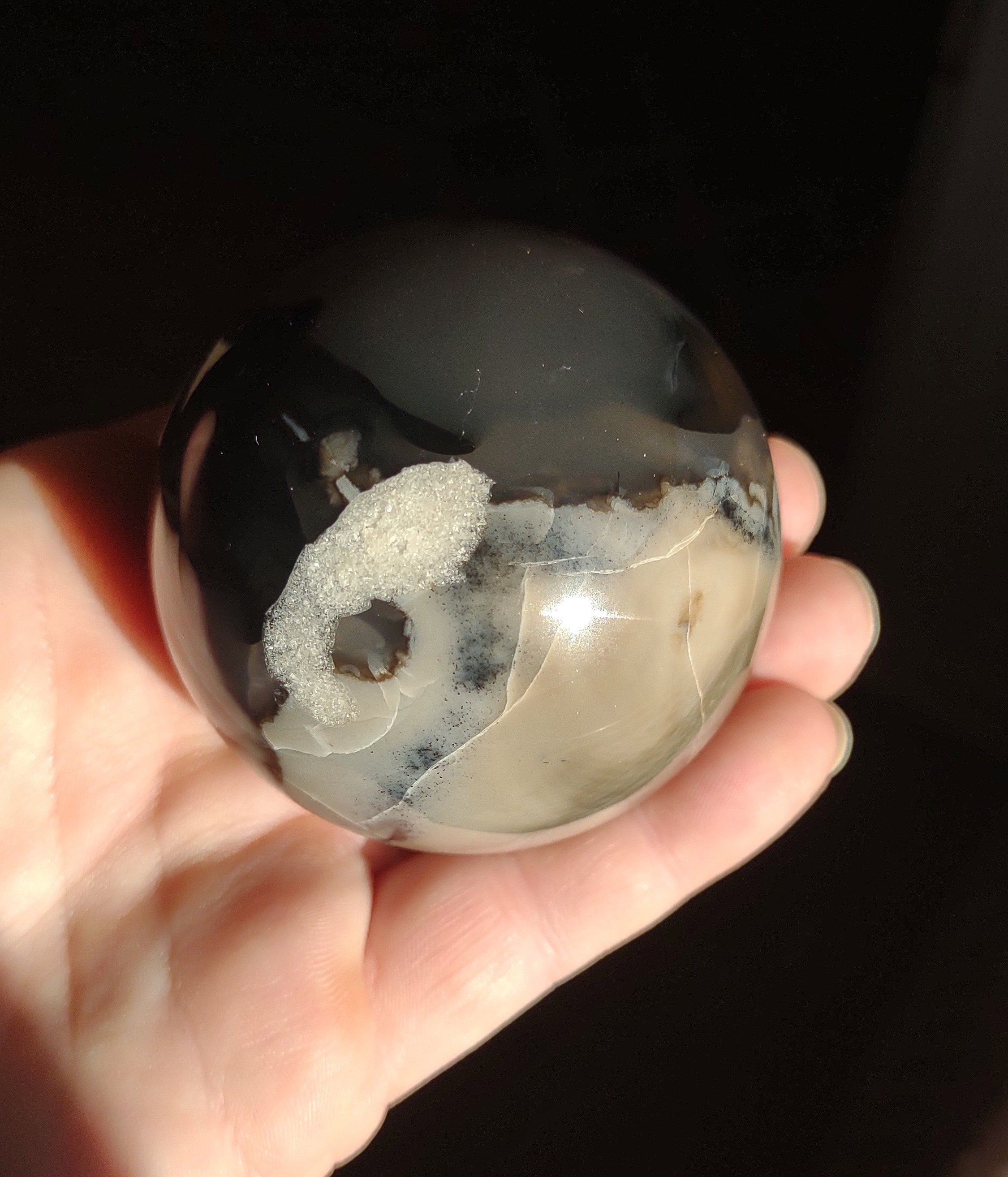Volcano Agate Sphere - Etsy