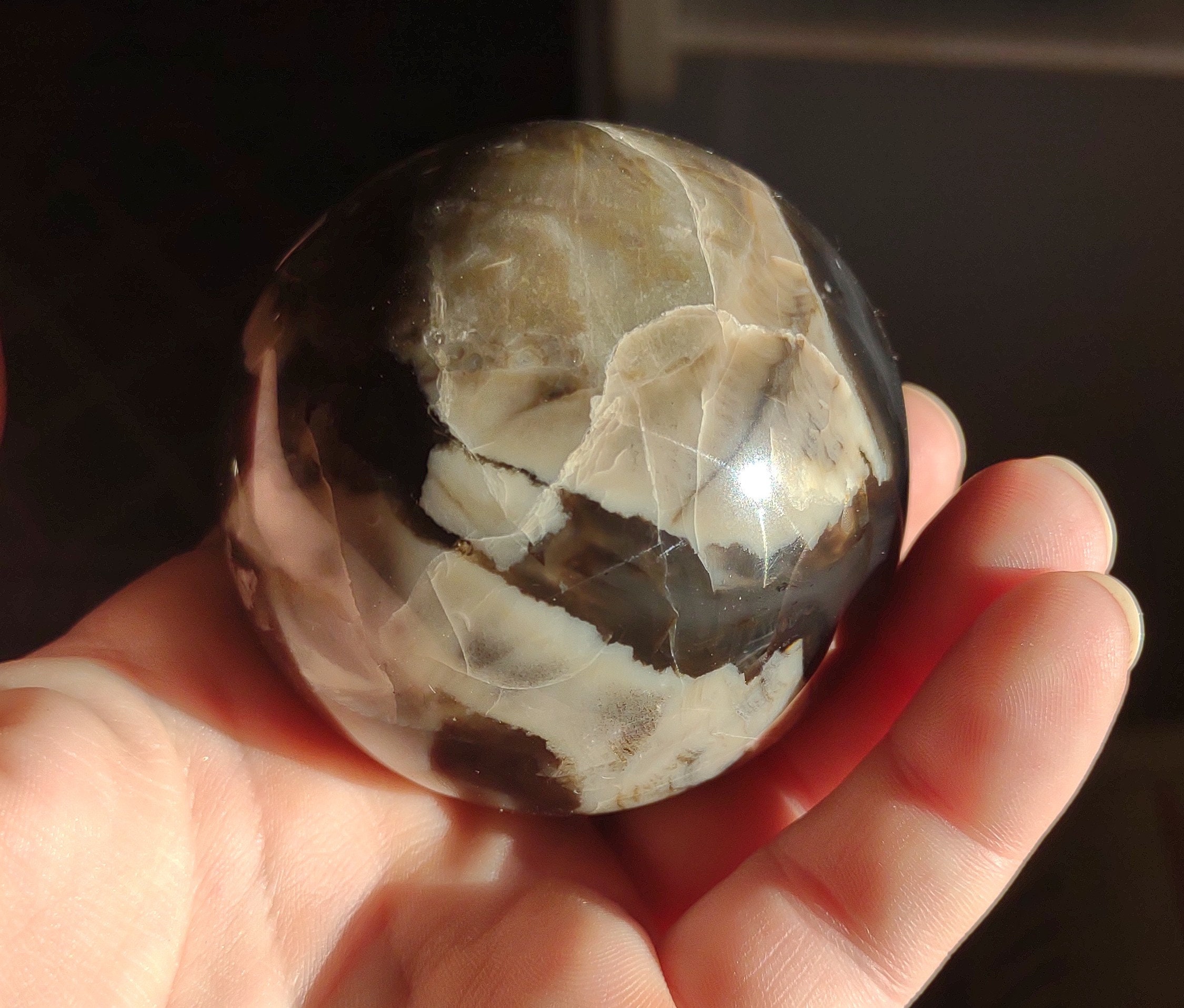 Volcano Agate Sphere - Etsy