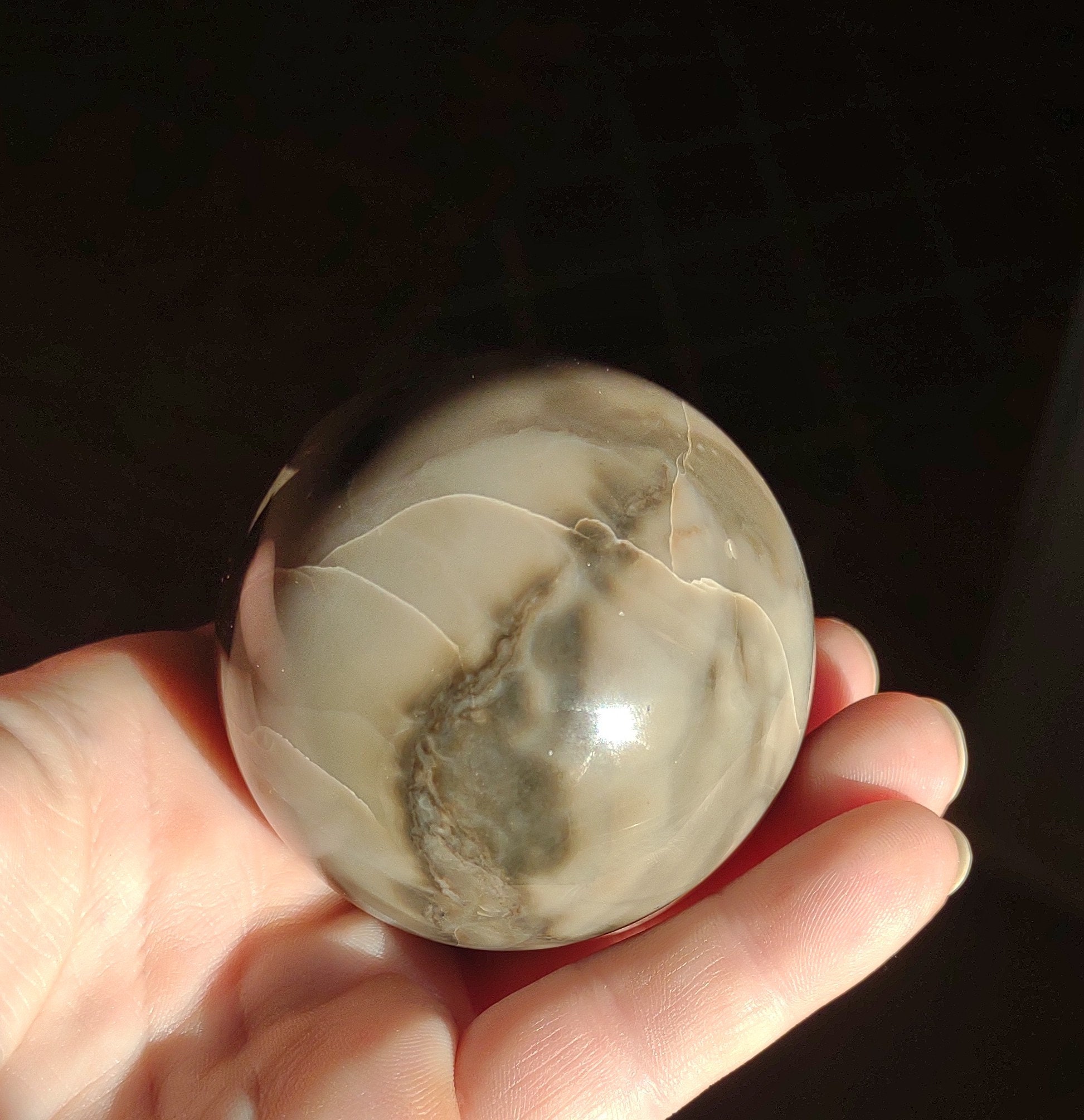 Volcano Agate Sphere - Etsy