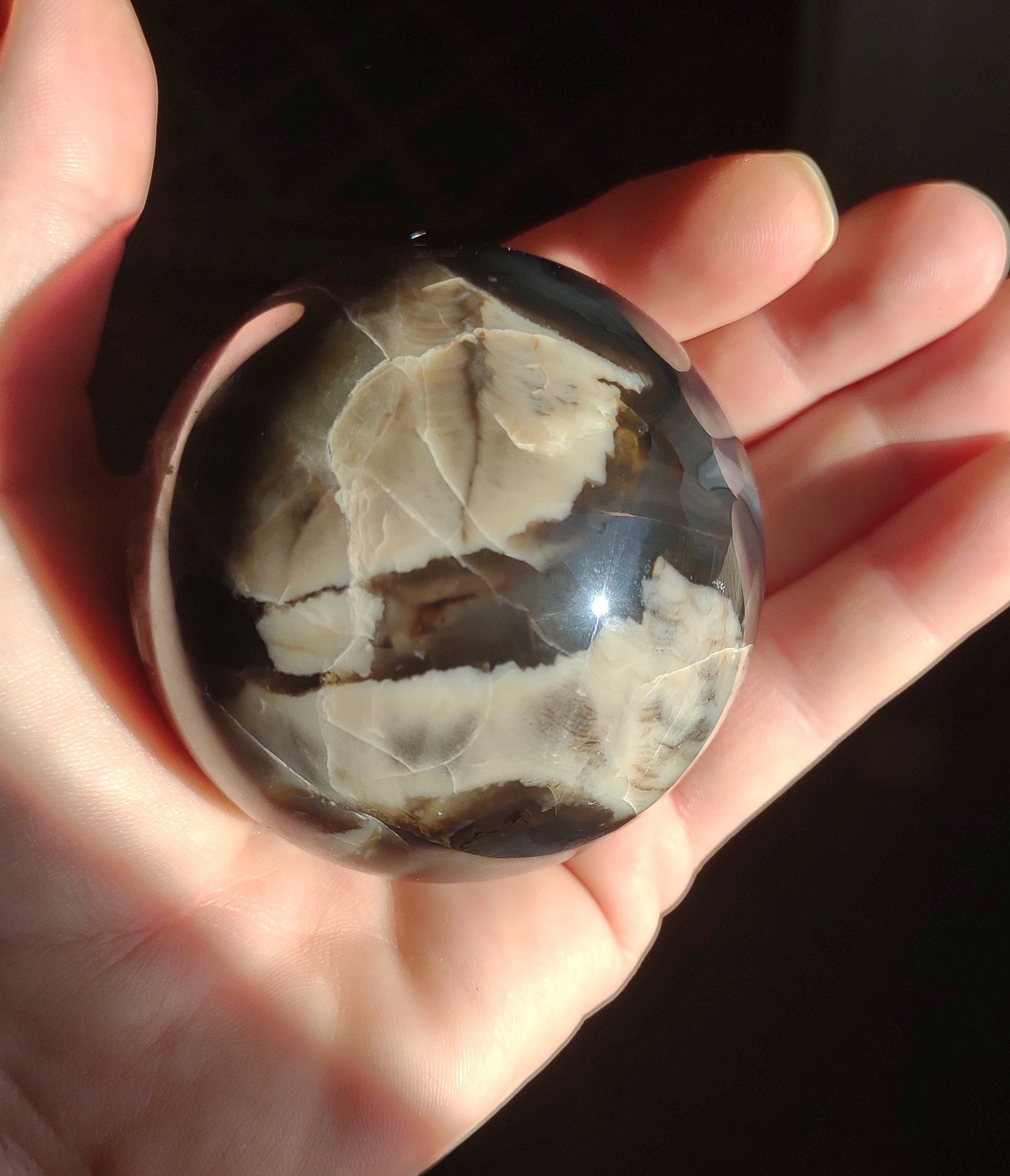 Volcano Agate Sphere - Etsy