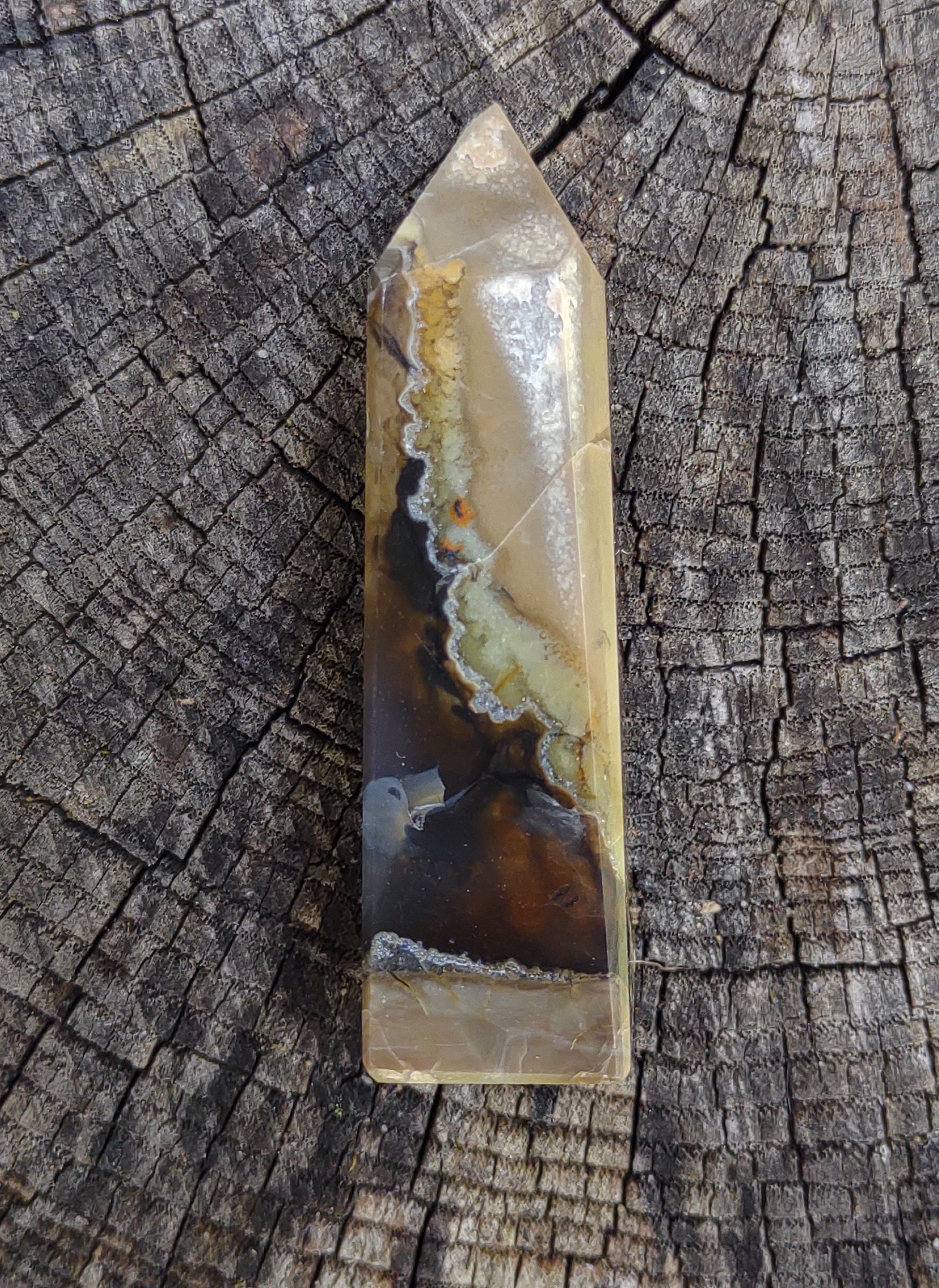 Volcano Agate Tower - Etsy