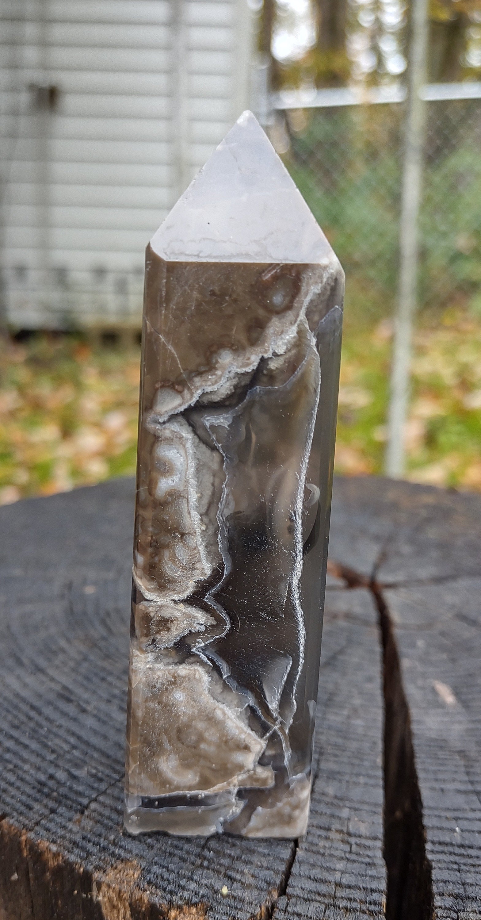 Volcano Agate Tower - Etsy