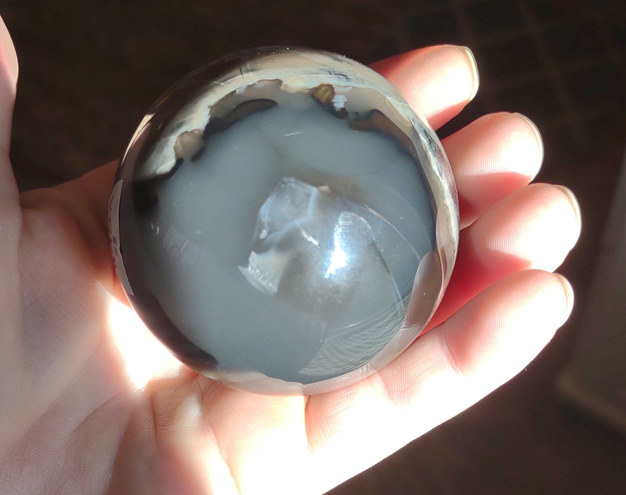 Volcano Agate Sphere - Etsy