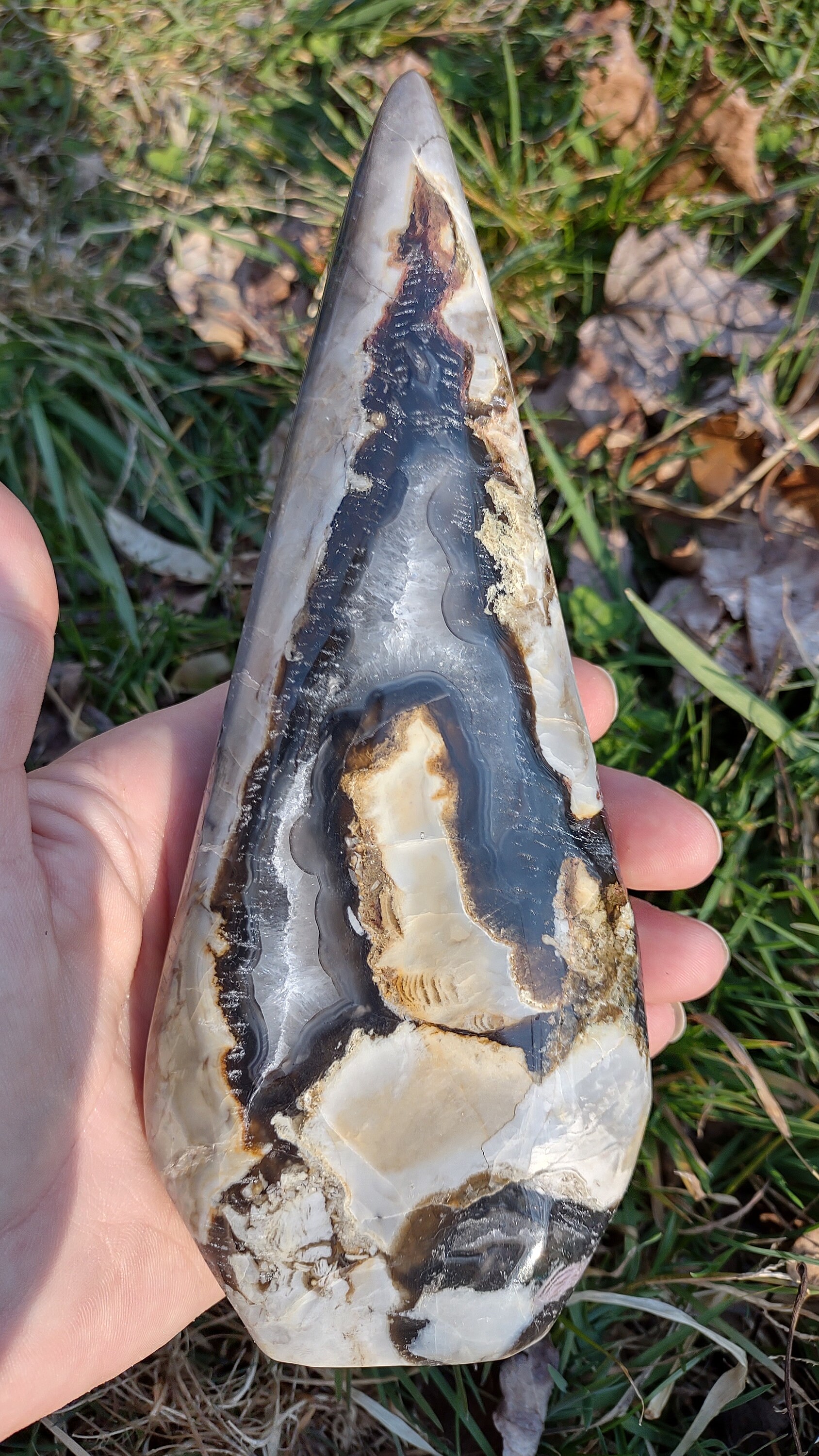 Volcano Agate Freeform - Etsy