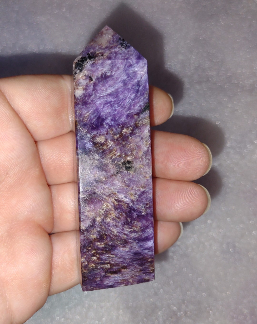 Charoite Tower - Etsy